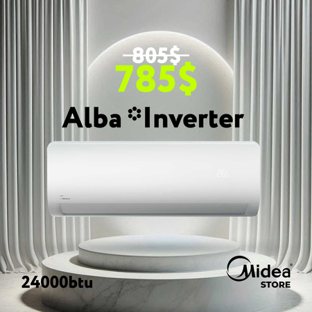 konditsioner / кондиционер Midea ALBA 24 INVERTER+Low voltage [80-265]