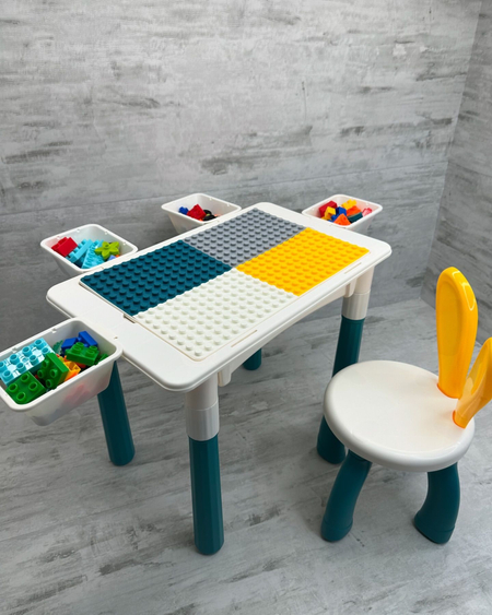 Lego stol va stul bolalar uchun