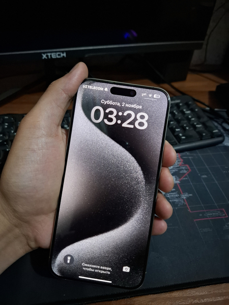 Iphone 15 pro max 512 gb natural titanium (100% yomkost)