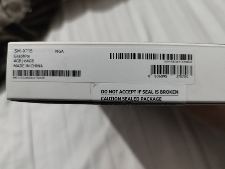 Samsung SM-X115 plashet