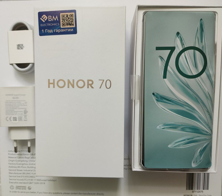 Honor 70 yangi tel ishlatlamagan