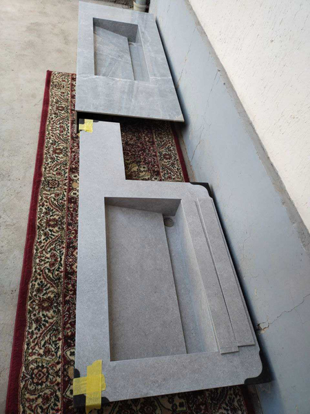 Keramagranitdan rakvina yasimza zakazga tayyoriyam bor.