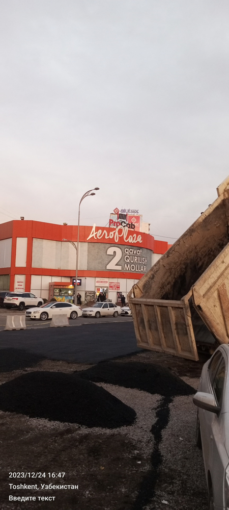 Asfalt zavoddan sizning qoʻlinggizgacha  Асфальт хизматлари