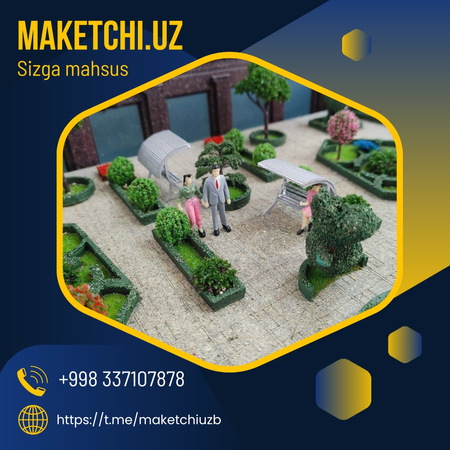 Maket chi uz sizga mahsus Siz istagandek maket yasab berishimiz mumkin