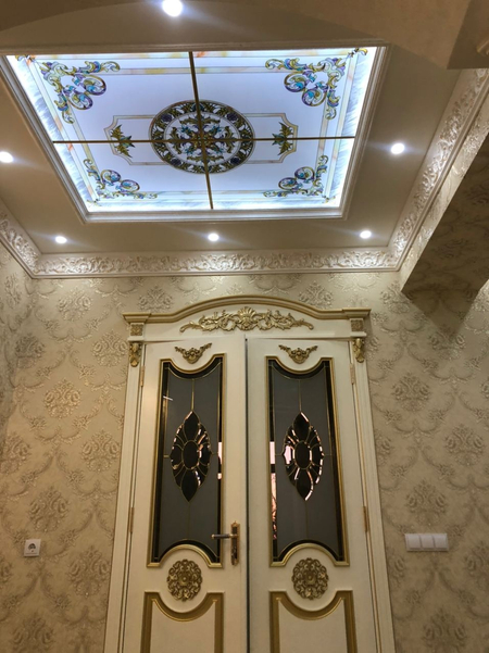 Оргстекло Ромбик ойна,Тош ойна Душавой кабина Витраж