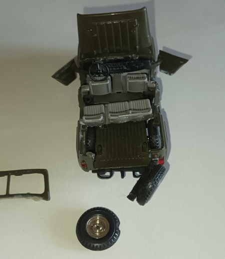 Модель авто Уаз-469 1/43