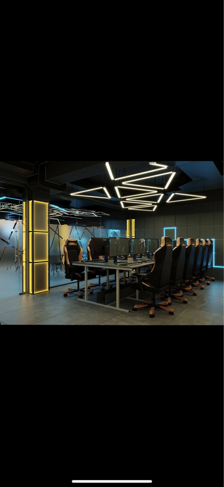 Game club 10 tali full (kompyuter) game zone mebel loft kreslo gaming