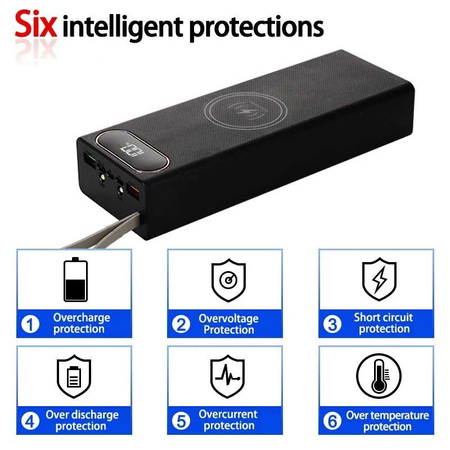 Powerbank REAL 57000 mAh БЕСПРОВОДНОЙ Wireless