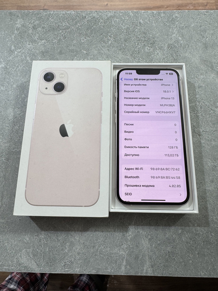 iPhone 13 128GB Pink