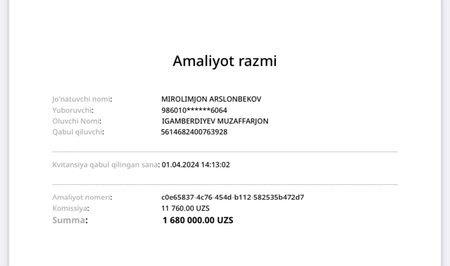(B/u) Acer Aspire Core i3 - 1005G1. 10- avlod. Dasturchilar uchun