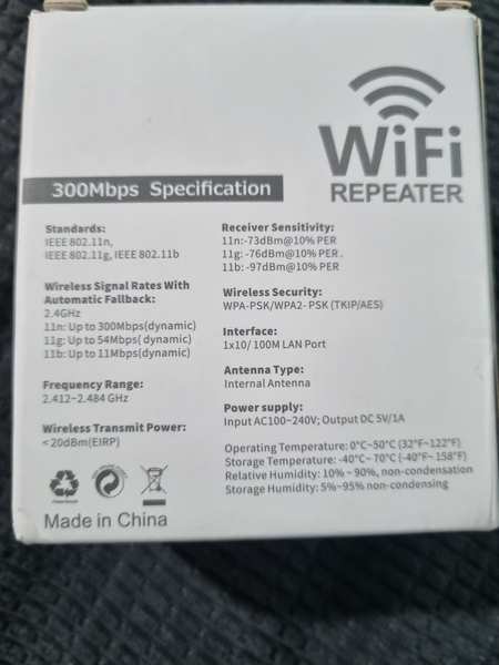 Wi-Fi repeator репитер