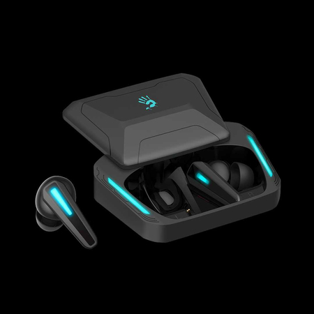Игровые Bluetooth наушники Bloody M70 (Black+Blue) TWS ANC Headset BT