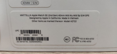 Продам часы Apple Iwatch se 2 2022