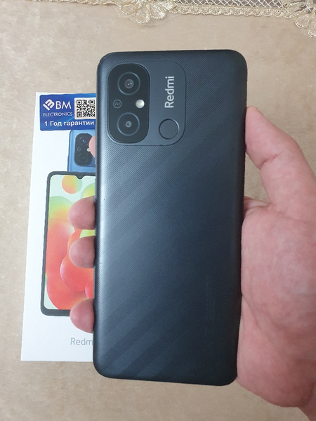 srochna Sotiladi Xiaomi Redmi 12C 4/128Gb Black 4G Original Global