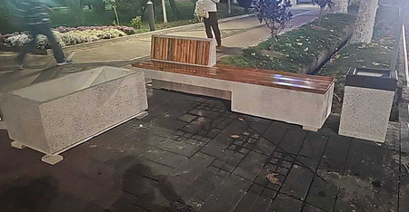 Мраморные кашпо, гул тувак, горшки для цветов, урны с логотипом
