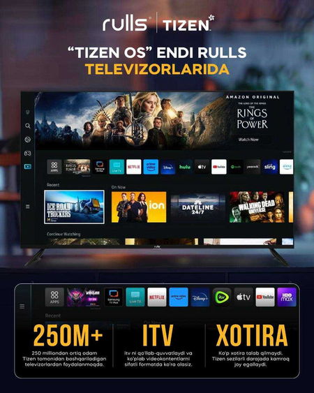 Телевизор Immer 43 FullHD SmartTV + Бесплатная Прошивка