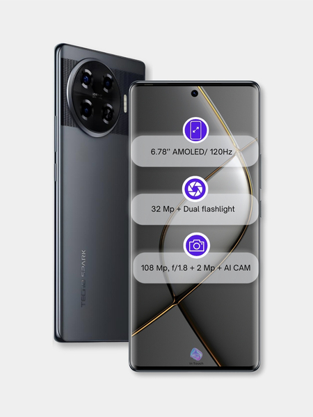 Tecno Spark 20 Pro Plus 2024 New Super skidka+Garantiya+Dastavka