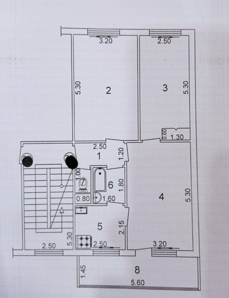 Продаю Квартиру Яшнабадский р-он Авиасозлар-1. 3-ком 3-этаж 4-этажном