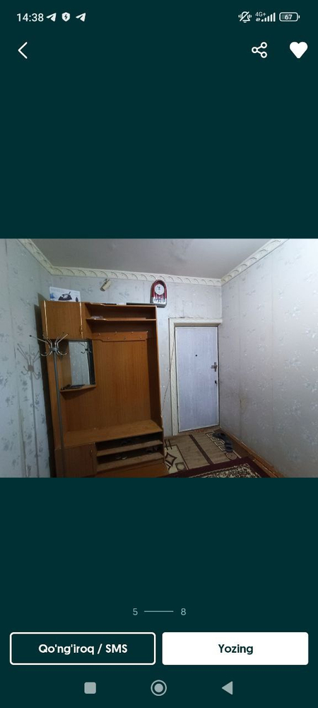 Ijaraga beriladi. 3 xonali