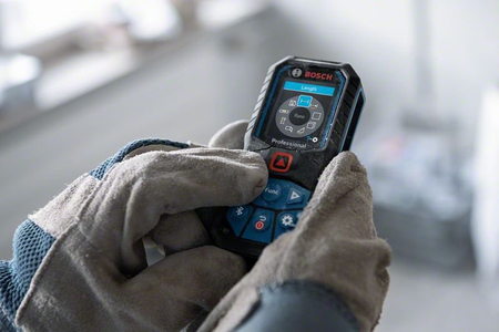 Противоударный лазерный дальномер (рулетка) BOSCH GLM 50-27 C pro
