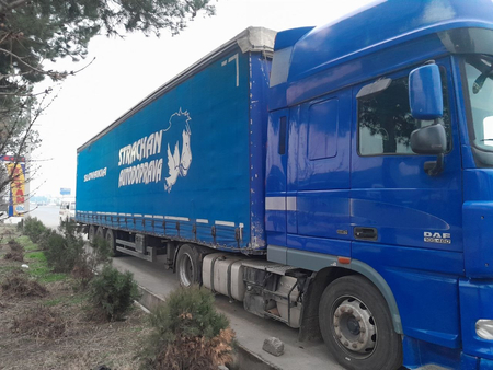 DAF XF + KOGEL прицеп cотилади