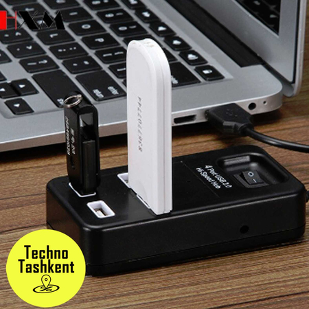 Usb Hub 4-port  480mbps/1tb (Dostavka Bor)
