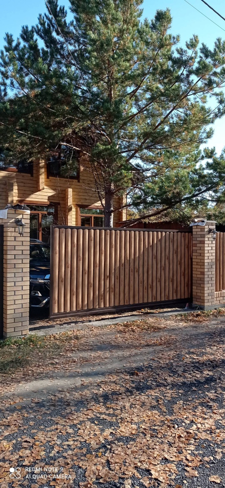 Откатные ворота любой сложности