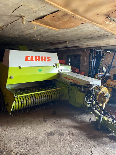 Claas markant 65 класс подборшик