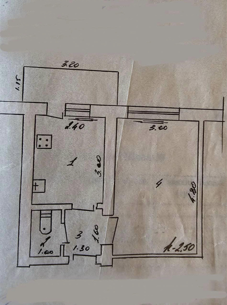 Продам Квартиру  Ялангач  1/3/4  28м2