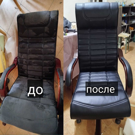 Реставрация перетяжка мягкая мебель, стулья