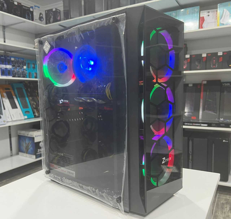 ИГРОВОЙ КЕЙС i7 4770/RX-580 8GB/SSD 256GB/OZU 16GB