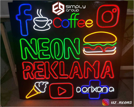OPEN Neon tablo mahsuloti