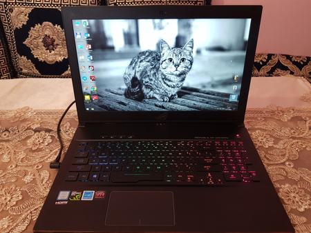 ASUS ROG Zephyrus M GU501GM Gamng: i7-8750H/16GB/6GB/800GB Sotiladi
