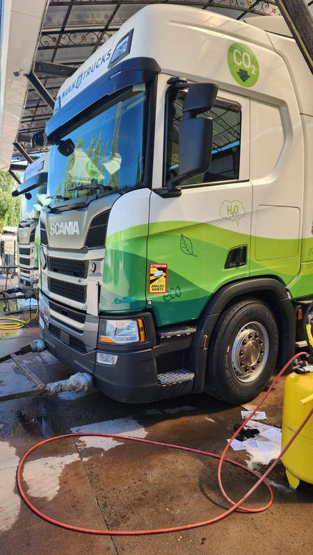 Scania 410 от кучи метан газ 600 минг пробеги