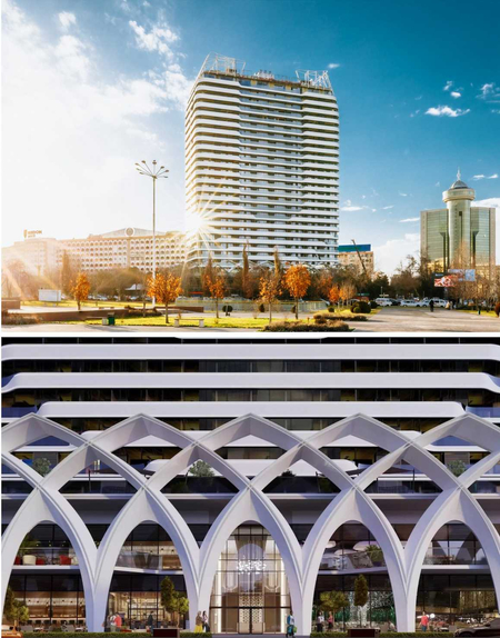 Видовая квартира под ключ от хозяина!ЖК NRG U-Tower возле Ташкент-сити