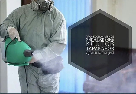 Дезинфекция от клопов, тараканов