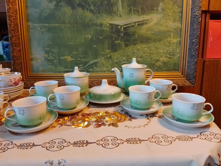 Сервизы разные красивые