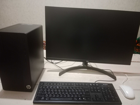 Kompyuter HP keys+monitor