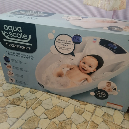 Детская ванночка Aqua scale с весами