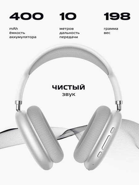 АКЦИЯ +ДОСТАВКА! BOROFONE BO22  - Беспроводные наушники AirPods MAX