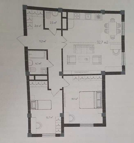 Ориентир: ТЦ Ривьера, Koh-Ota, 46м2 с ремонтом от дизайнера !!