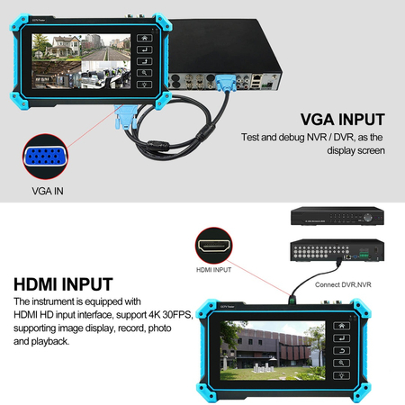 Многофункциональный ip/cctv тестер IPC 5200 Plus, tester ip/ahd/analog