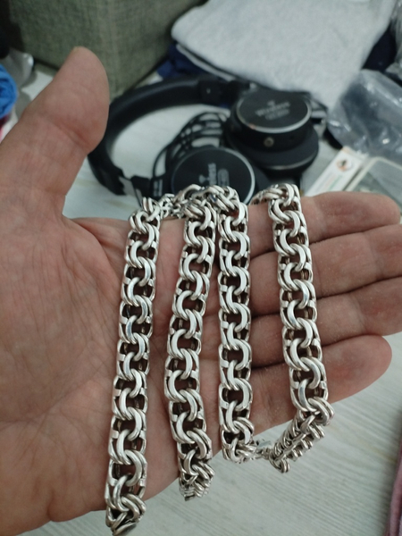 Серебряная цепь 171 грам Бисмарк Кординал