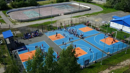Воркаут/Стритбол. Workout/Street ball. (Уличные спортивные объекты)