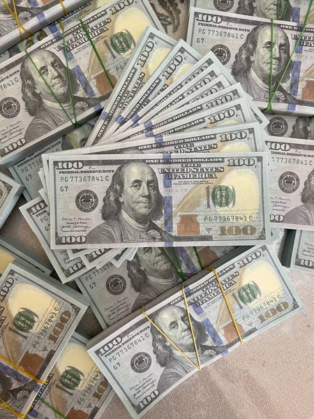 Купюра Сувенир Валюта 100 50 доллар.Доставка. цена за пачку.