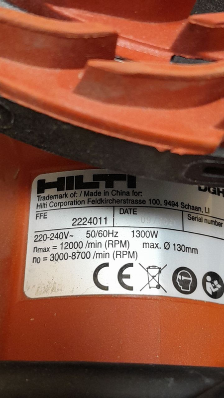 HILTI sotiladi
Шлифмашина для бетона Hilti DGH 130 №1
1 / 4
19 999 ₽
Ш