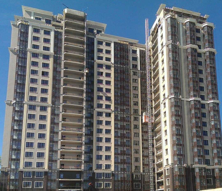 Сухой фасад. Вентилируемый фасад. Керамогранит, композит, клинкер.