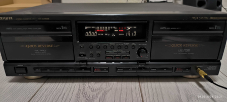 Двухкассетная профессиональная дека Aiwa AD-WX 929