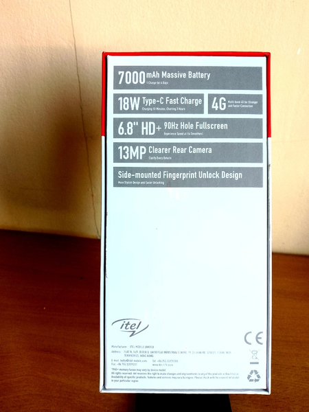 Itel p40+ tinniq holatda