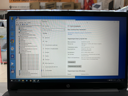 Hp ryzen 5 5500 (i5 11 avloddan kuchli) 6 yadrolik va IPS ekranga ega